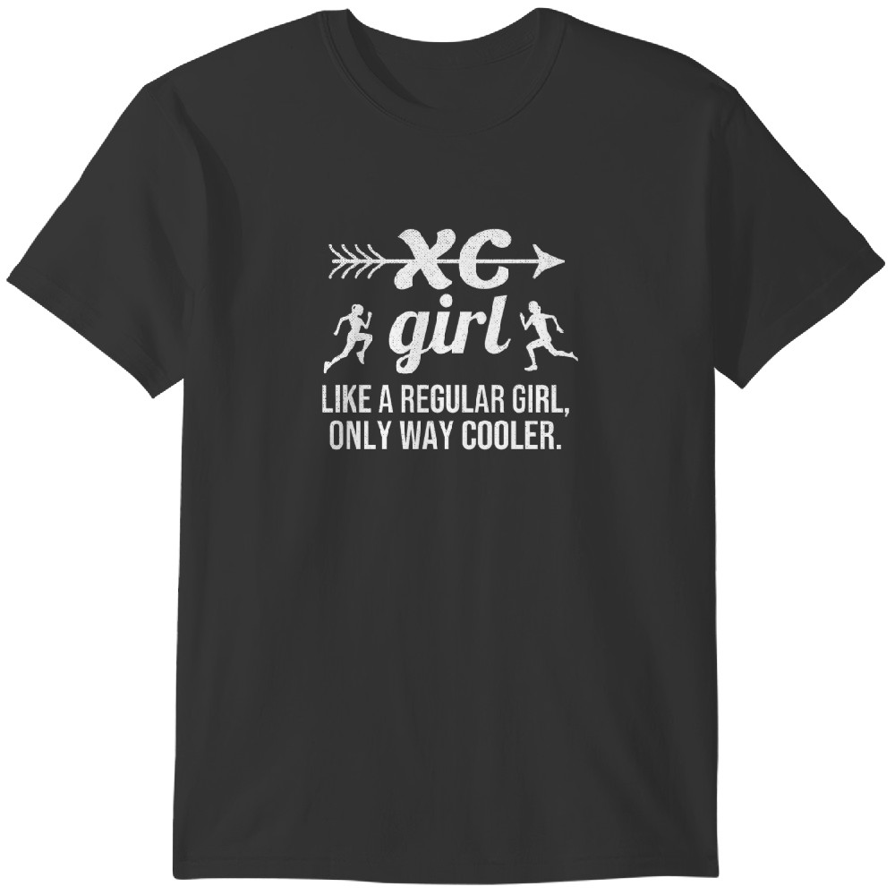Cross Country Running Girl XC Cross Country Runner T Shirts