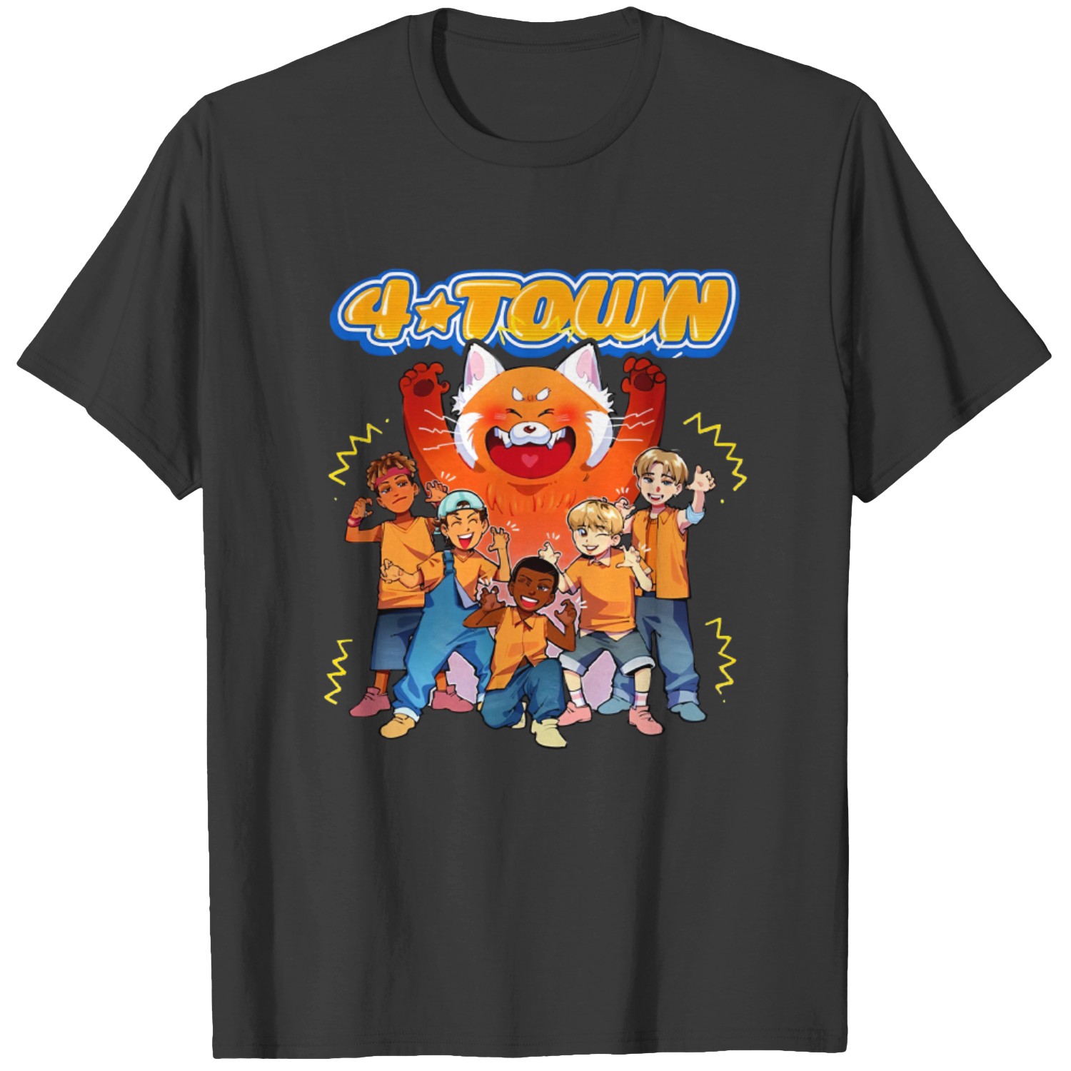 4 Town From Turning Red Shirt