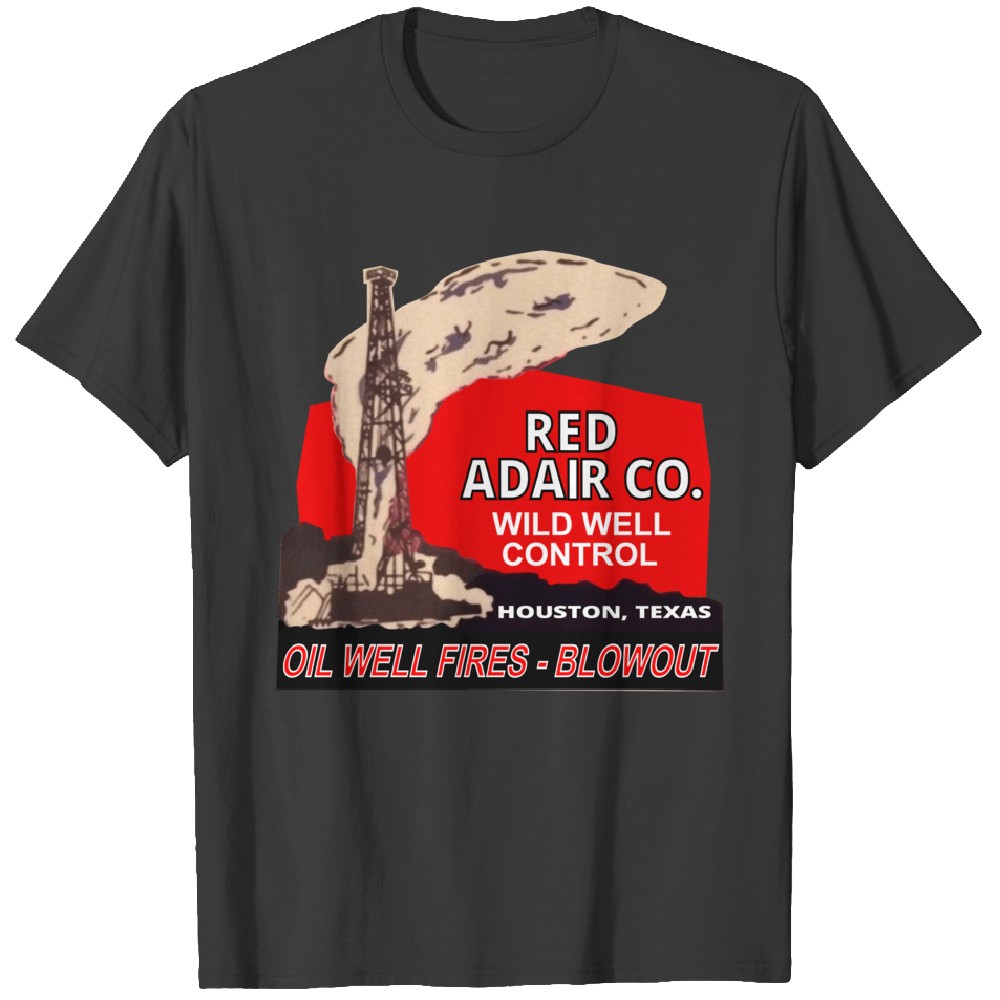 Red Adair Co Logo Reproduction - Oil Well Firefighters - Hellfighters T ...