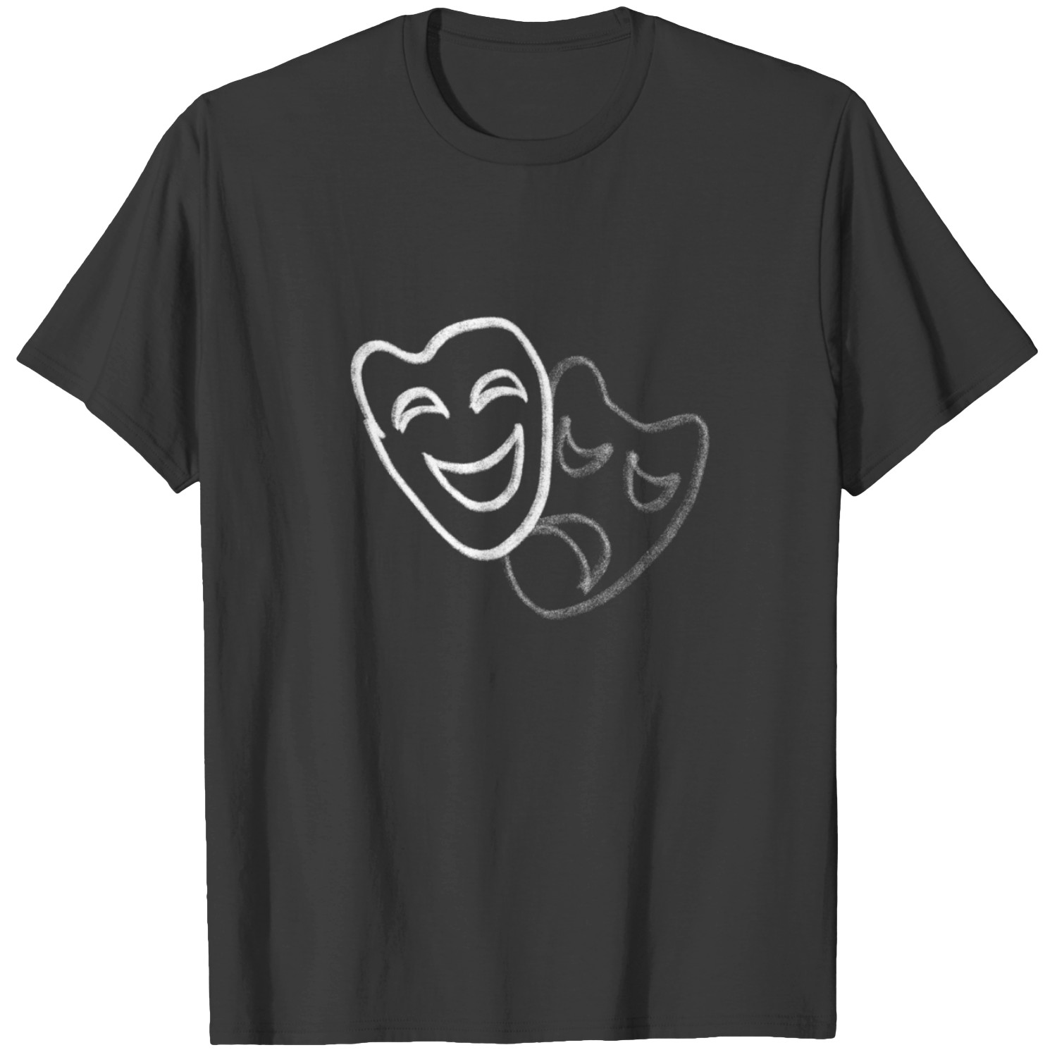 Comedy Tragedy Theater Actor Musical Movie T-shirt