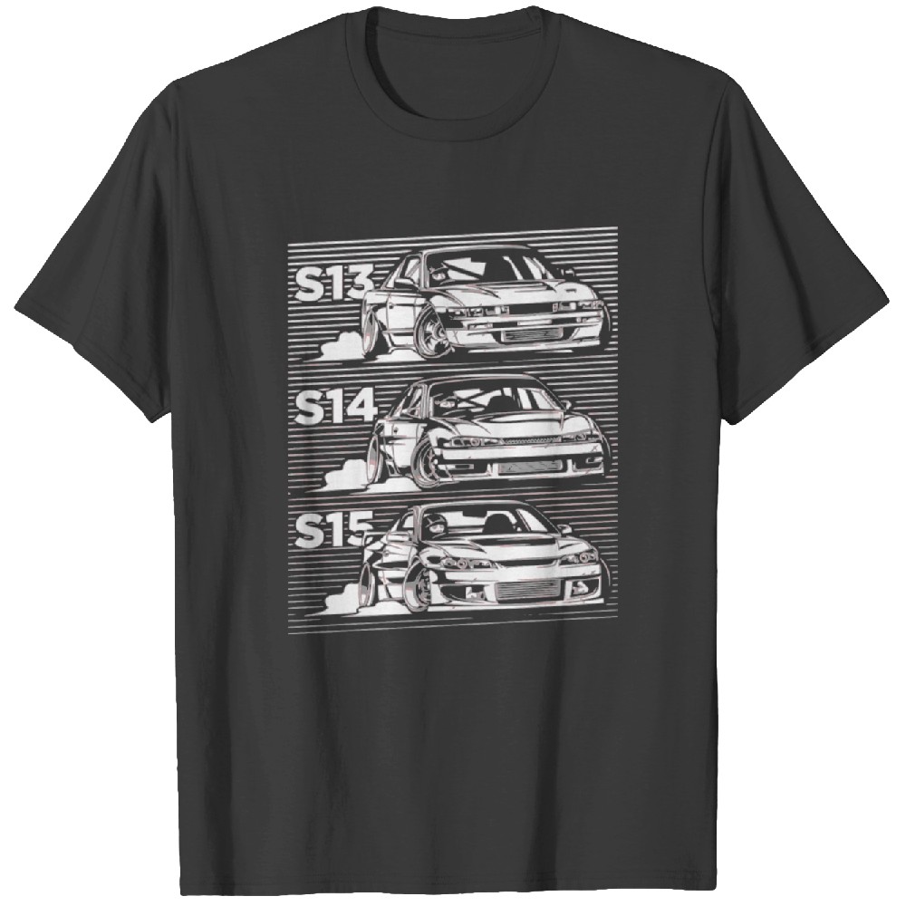 S13 S14 S15 Silvia Drifting Drift Car T-shirt