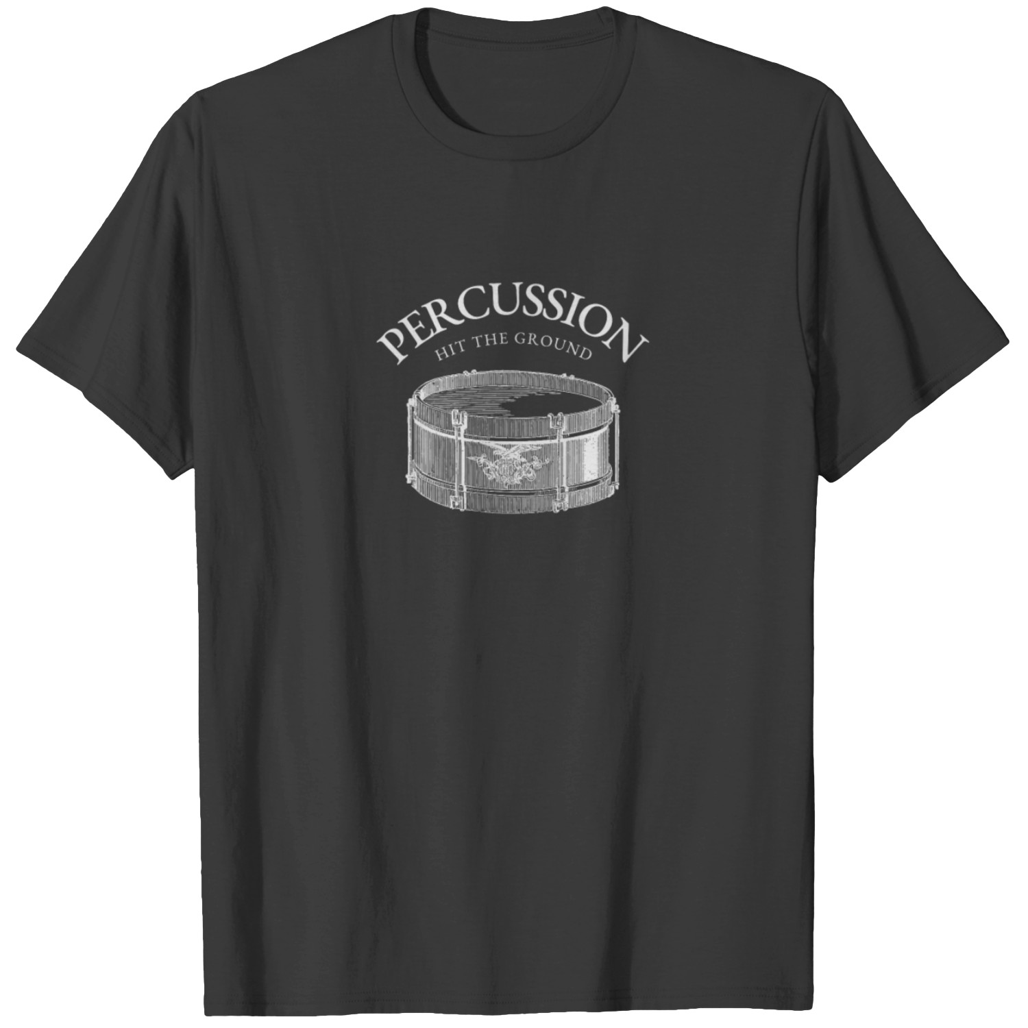 Percussion Hit The Ground Drum Drums Drummer Boy T-shirt