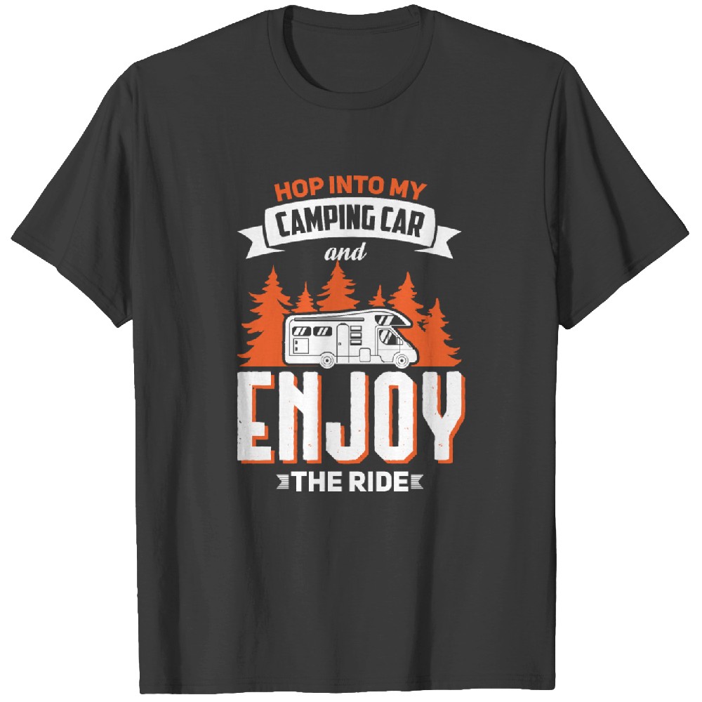 Exciting Drive In Camping Car T-shirt