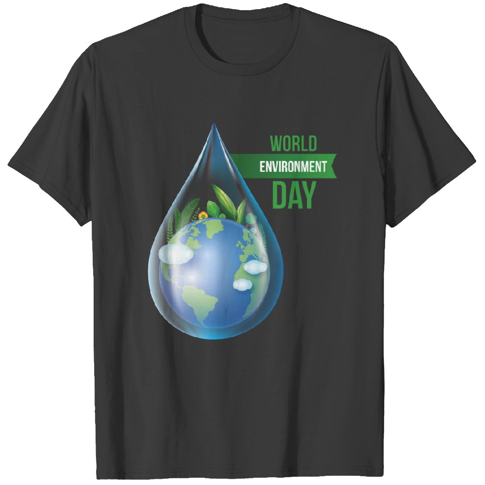 World Environment Day Working Together To Protect T-shirt