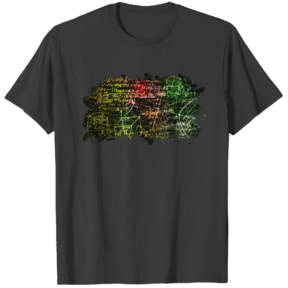 Formulas In Mathematical Space T-shirt