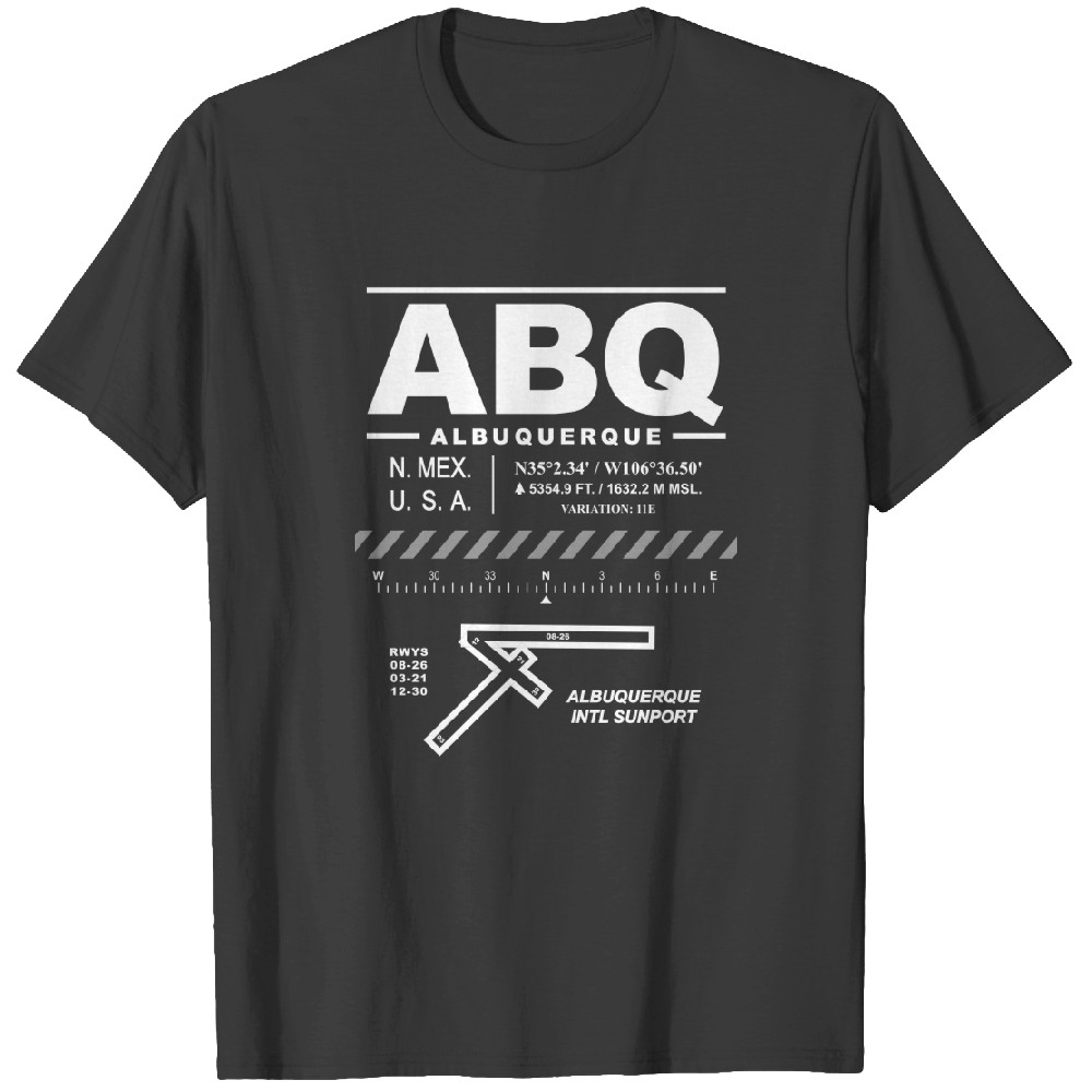 Albuquerque International Sunport ABQ T-shirt