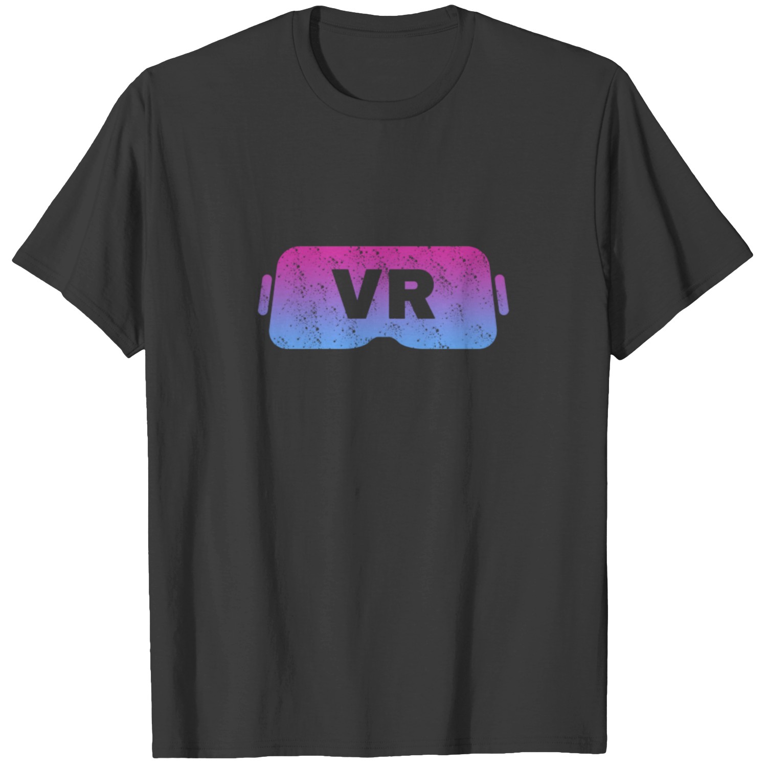 Virtual Reality (VR) Vintage Gamer HMD Video Glass Polo T-shirt
