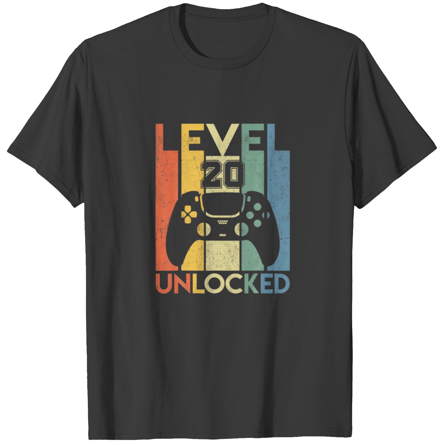 Level 20 Unlocked Birthday 20 Year Old Its My 20Th T-shirt