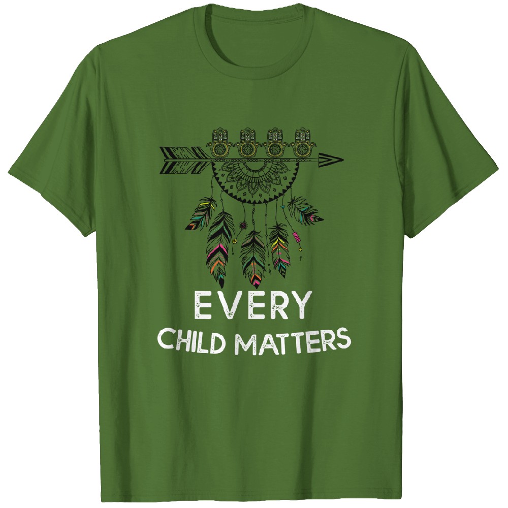 Men's T Shirt Every Child Matters Orange Day Residential Schools