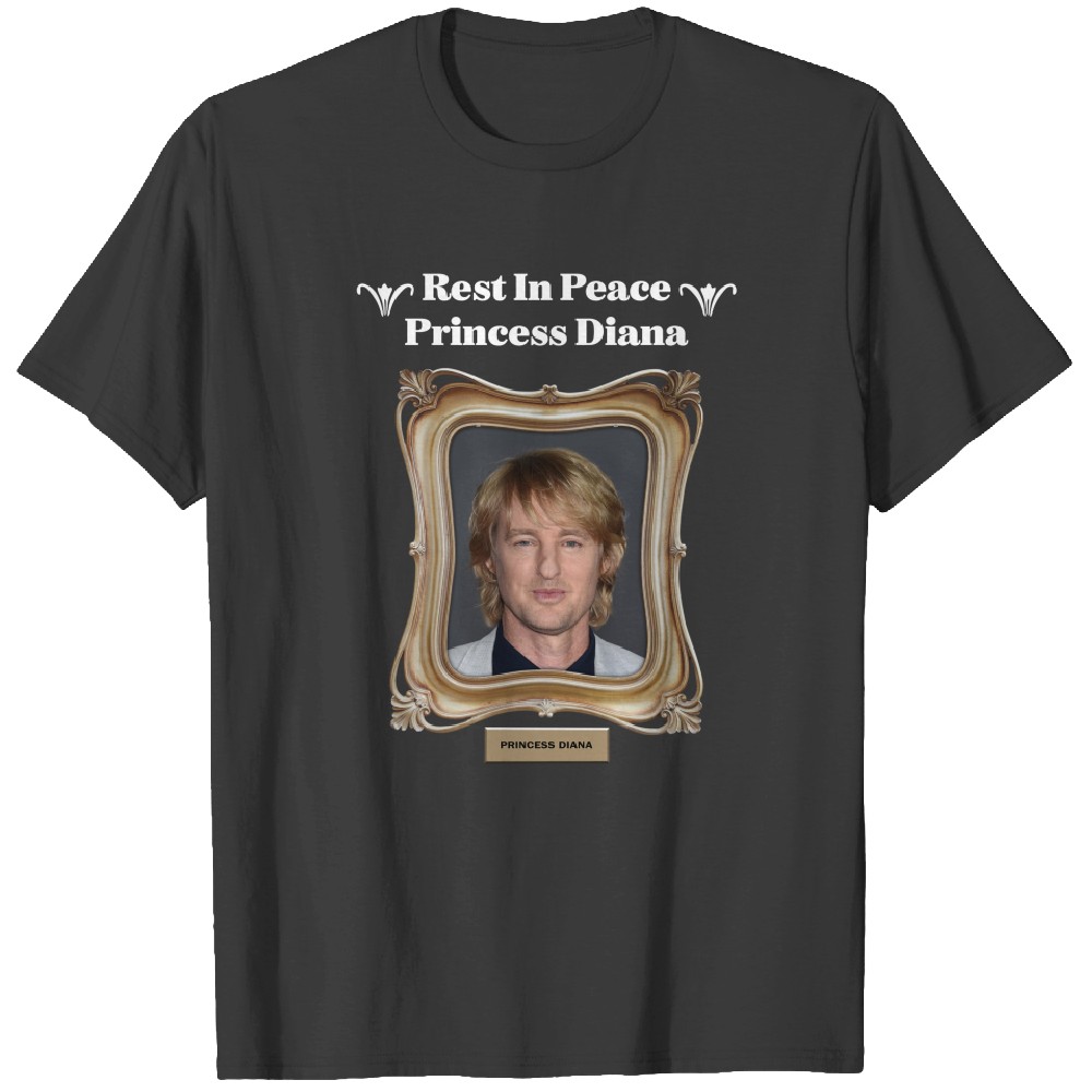 RIP Princess Diana Owen Wilson Shirt