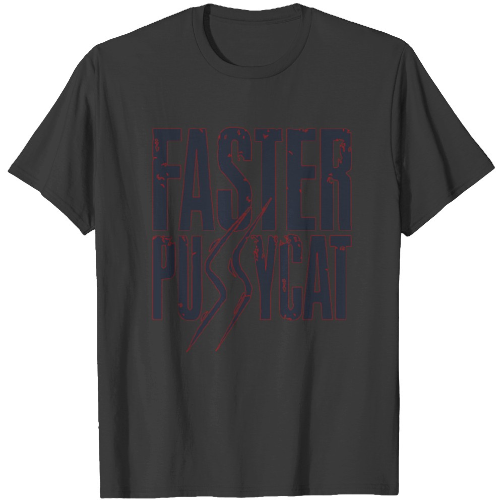 Faster Pussycat Logo T Shirt