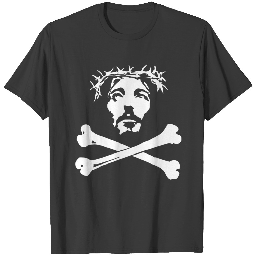 Jesus - Christian Punk Rock Jesus Crossbones Ins T-shirt