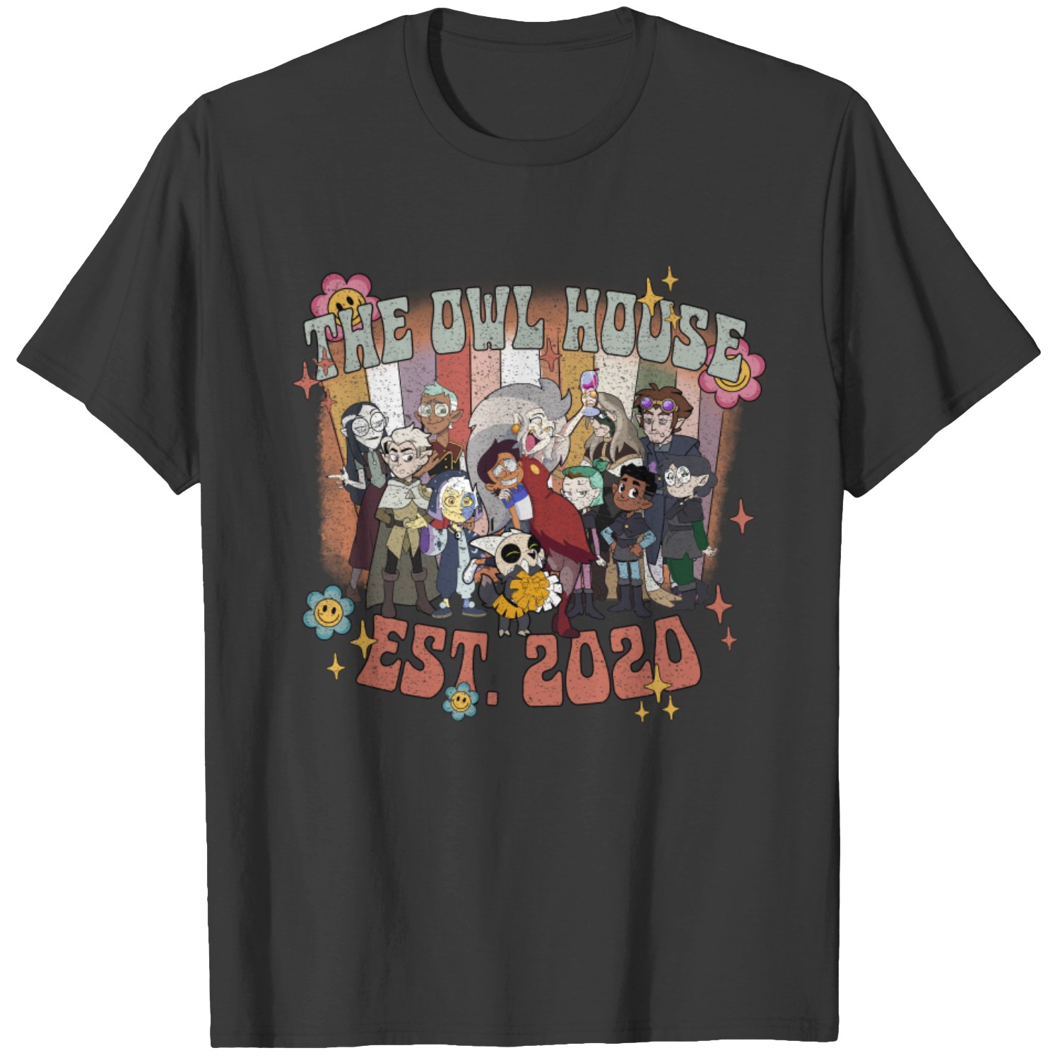 Disney The Owl House Character Shirt, Owl House Hexside School Shirt