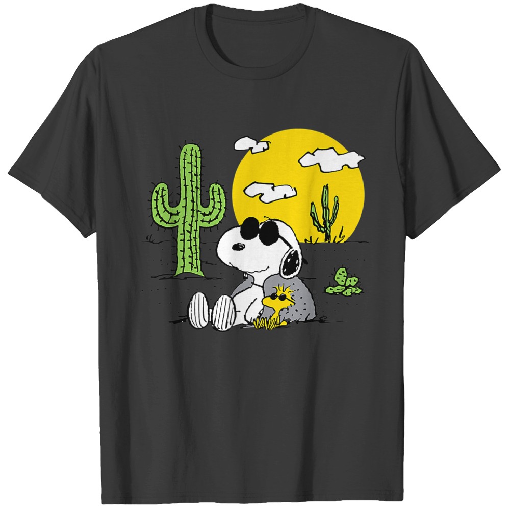 Summer - Snoopy & Woodstock Desert Premium T-Shirt