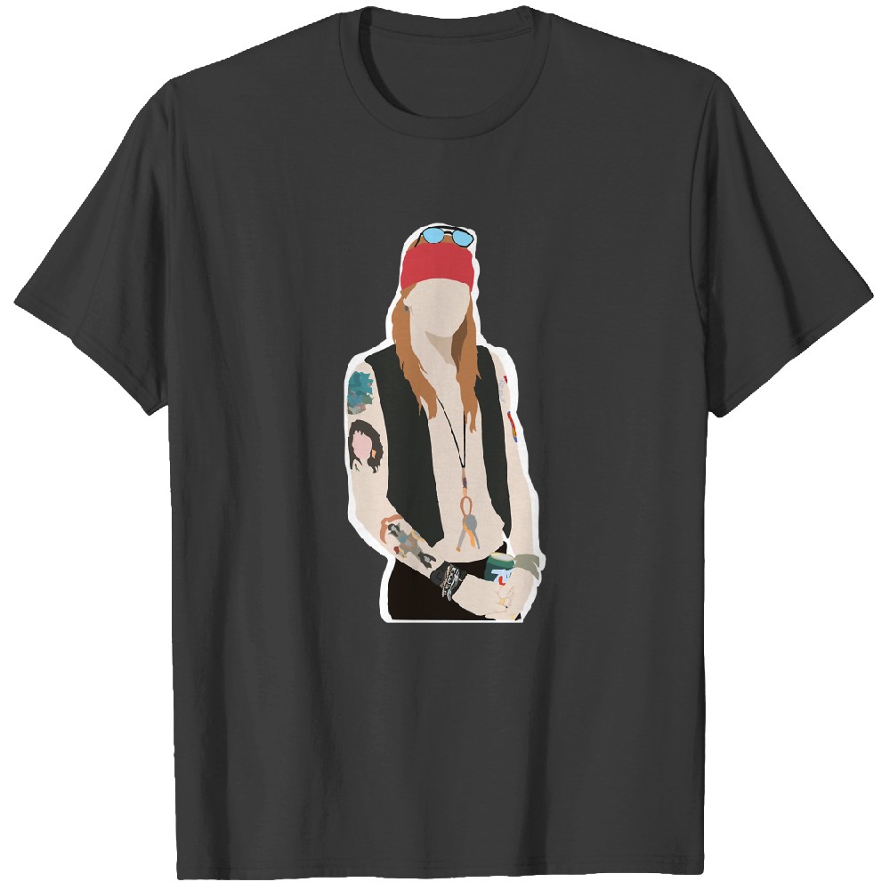 Axl Rose Of Guns Roses T-Shirts