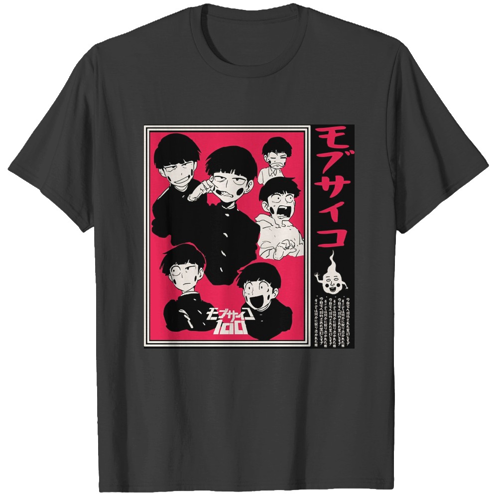 Mob Psycho 100 Anime And Manga T-Shirt Shirt Gift Gifts Mob Psycho 100 ...