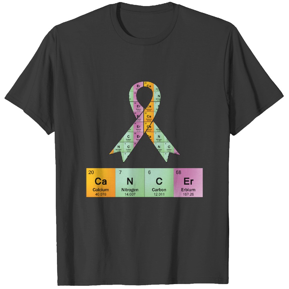 Cancer Loop Periodic Table Of The Elements Cancer T-shirt