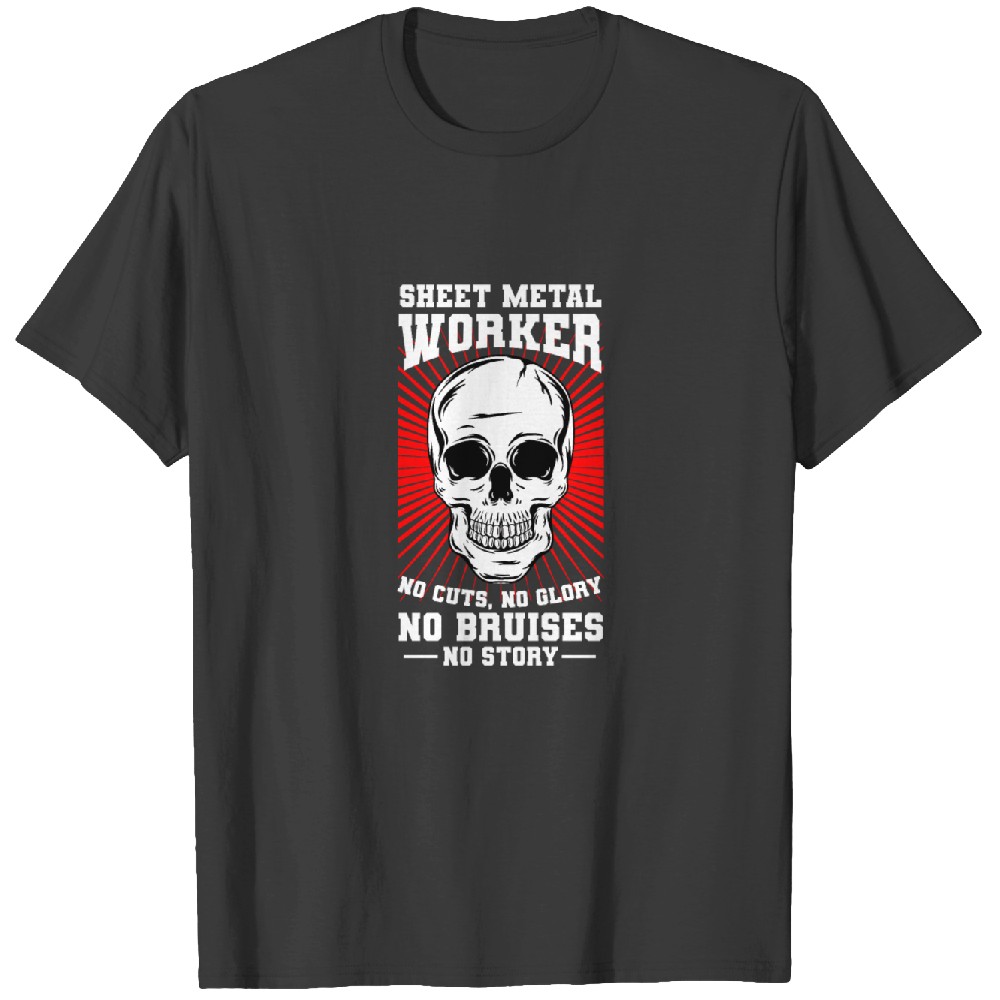 Sheet Metal Worker Union Worker T-shirt
