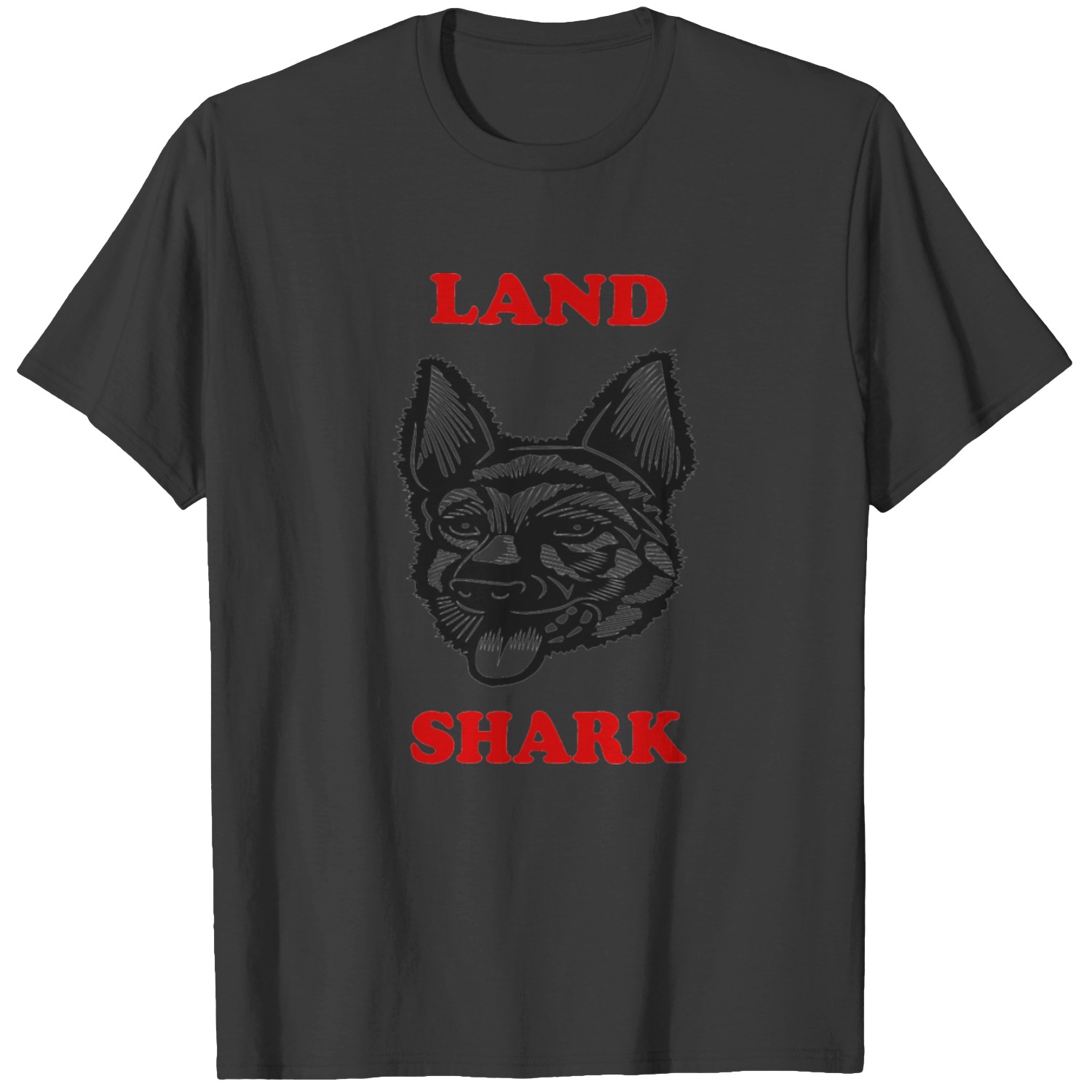 German Shepherd - Land Shark T-shirt