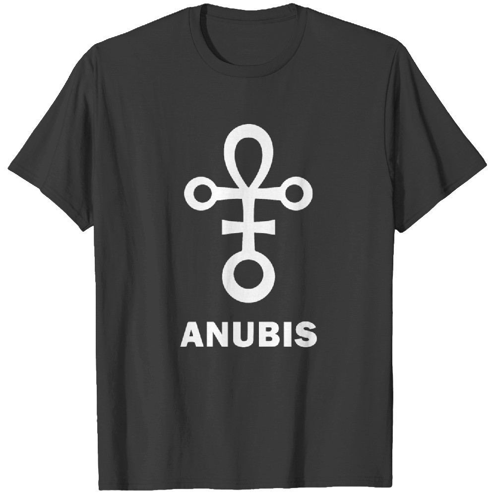Anpu Anubis God Symbol Egypt Pyramid T-shirt