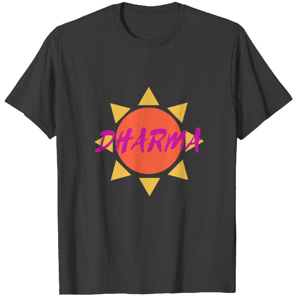 Dharma Wheel, Dharma Chakra, Dharma, Solstice T-shirt