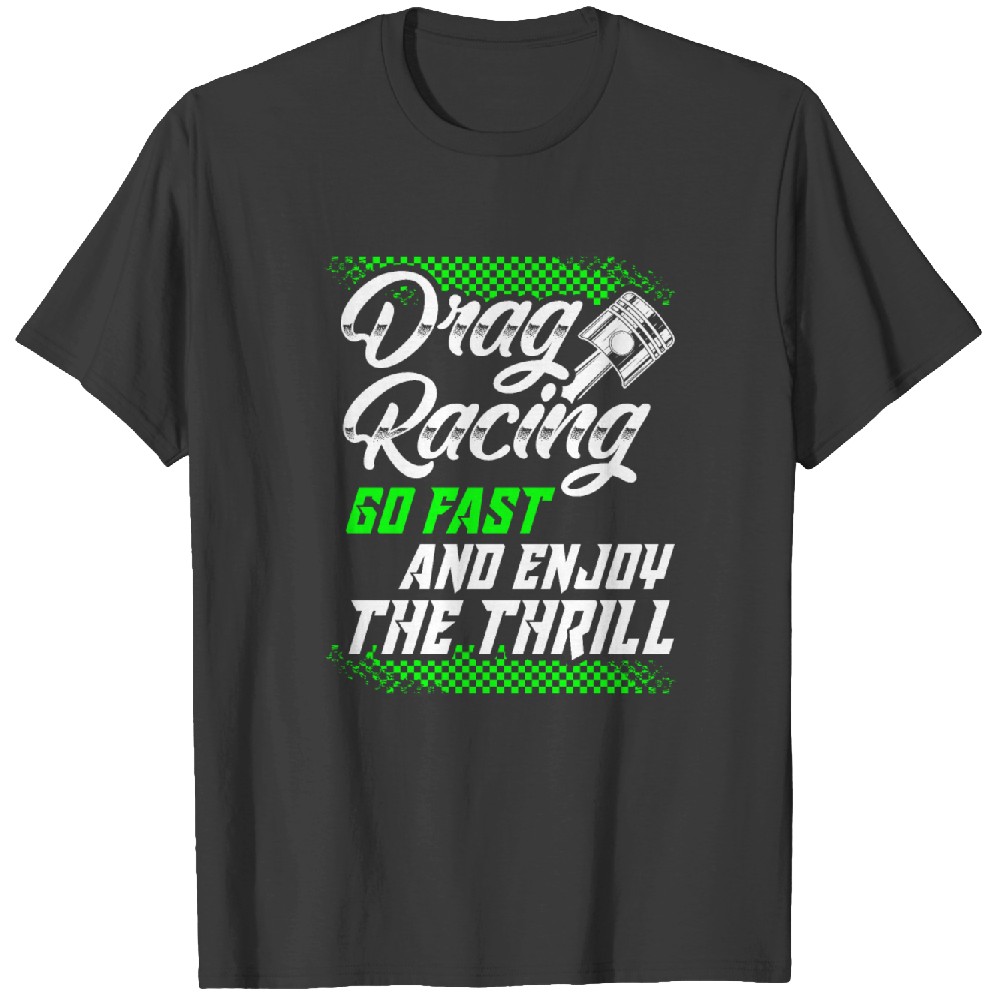 Drag Racing Gifts Dirt Track Race Car T-shirt
