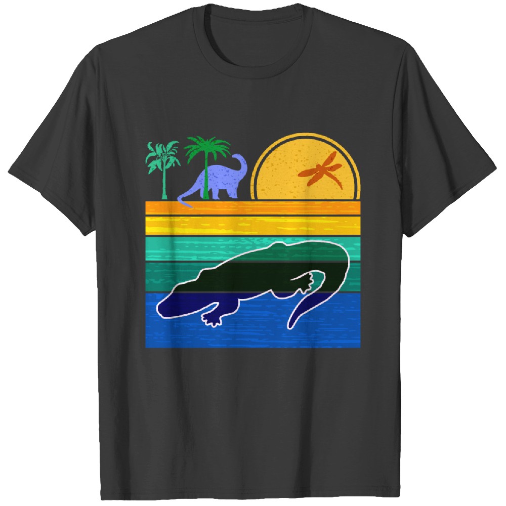 Prehistoric Sea Monster Sarcosuchus T-shirt