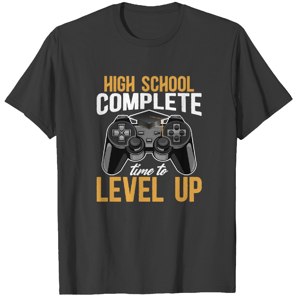 High School Graduation Gamer Complete Video Gaming T-shirt