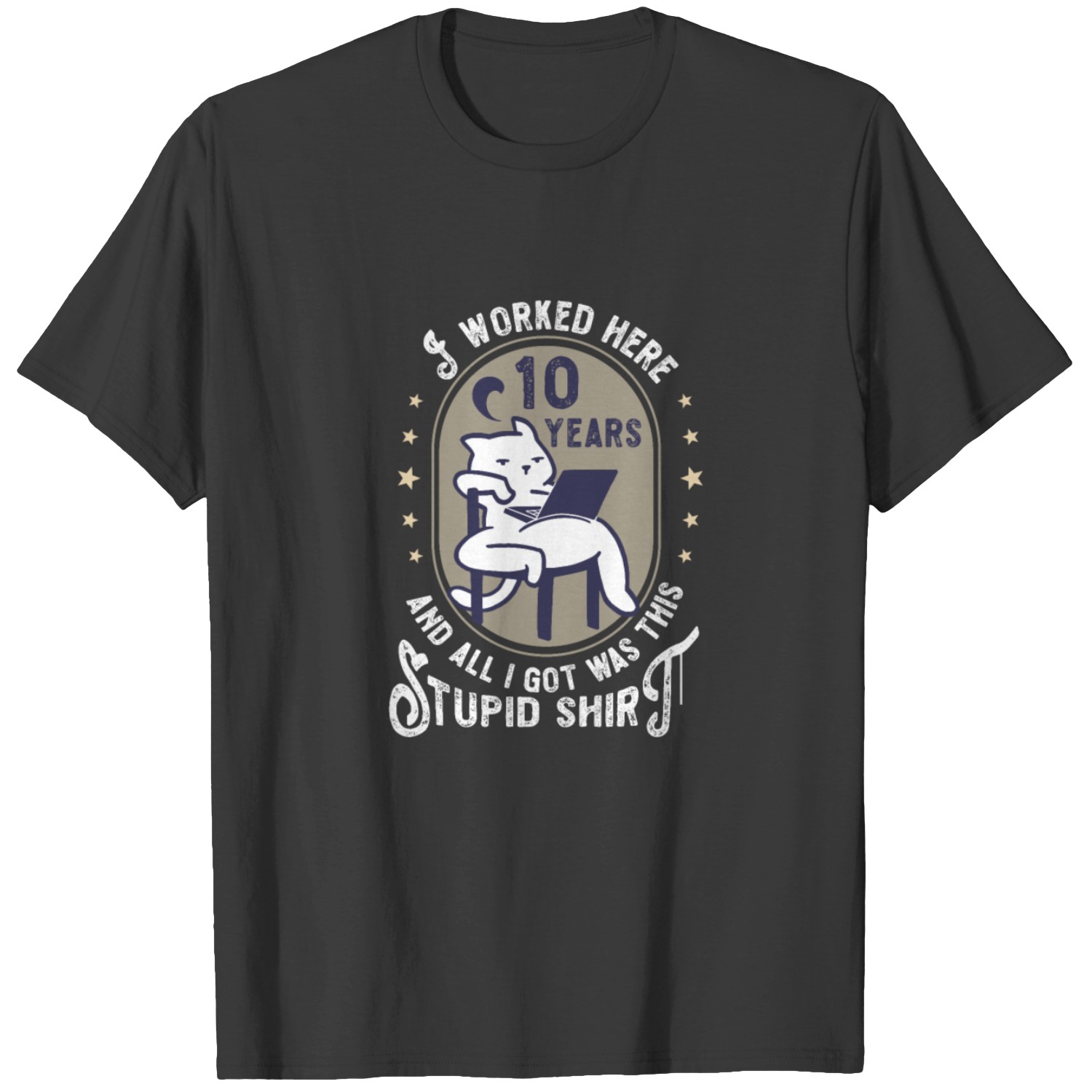 Work Anniversary 10th Work Anniversary 10 Years T-shirt