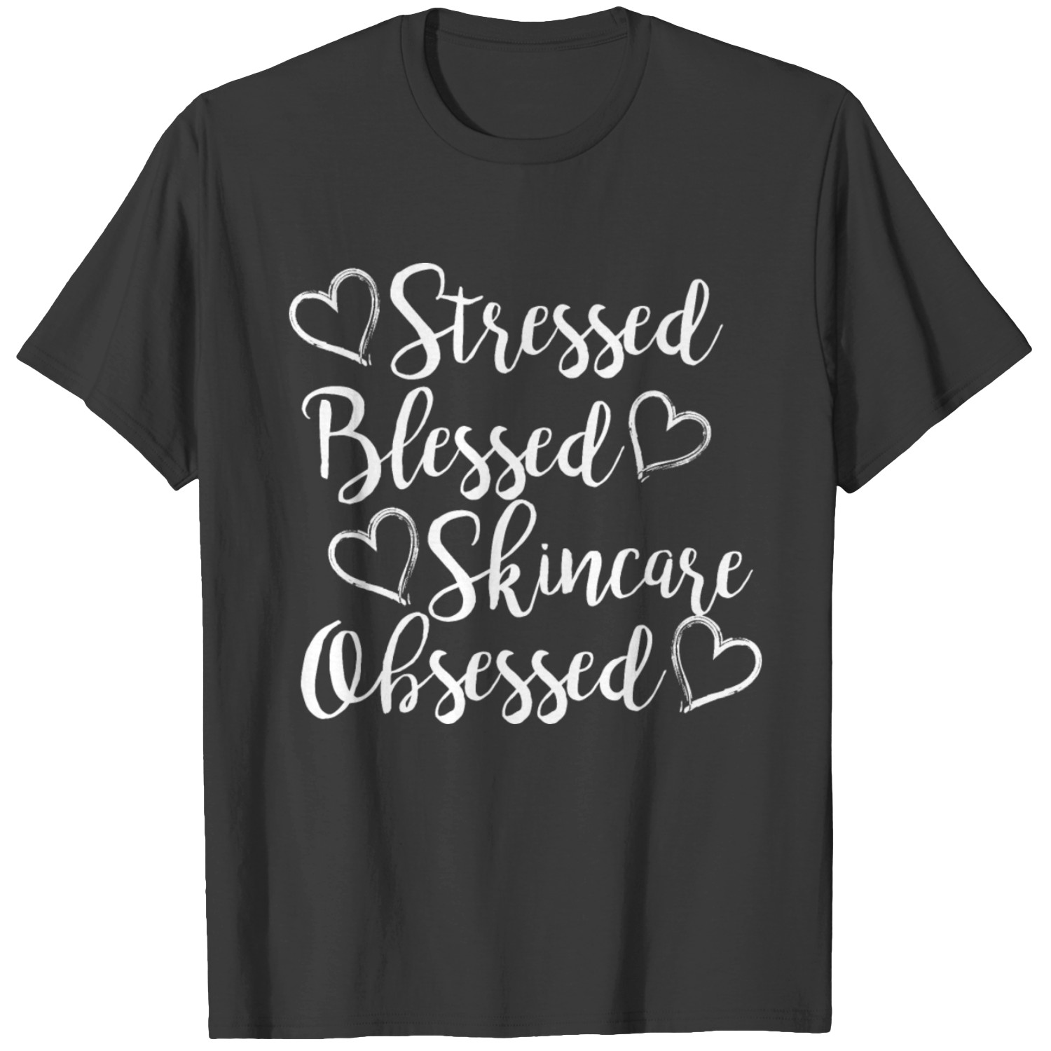 Blessed Skincare Obsessed Skin Esthetician Skincar T-shirt