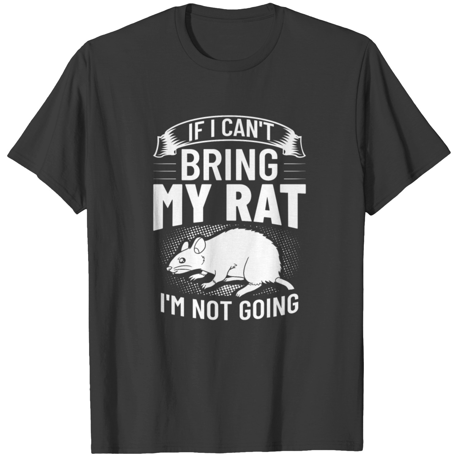 Rat Pet Fancy Rat King Habitat Mouse T-shirt