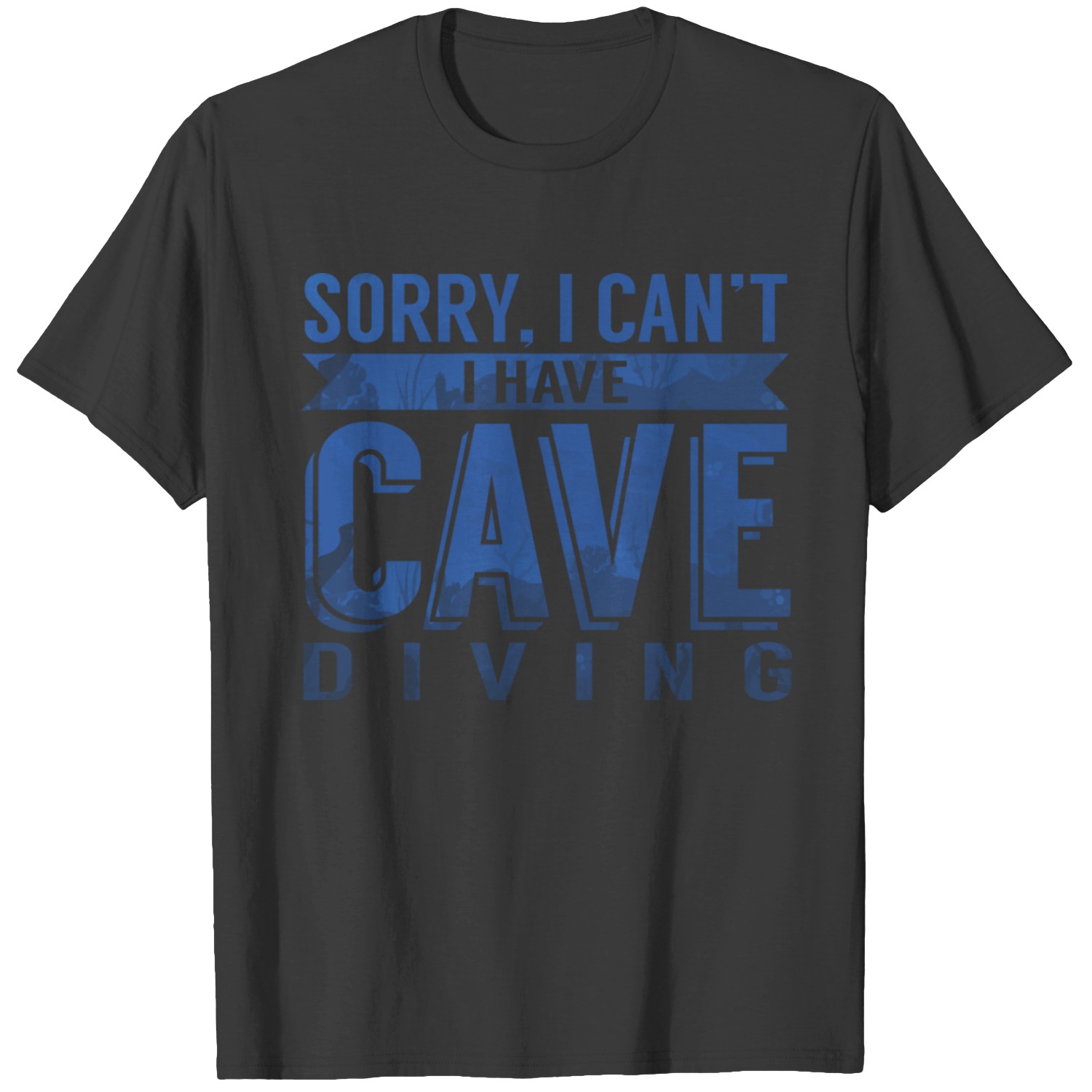 Caving Cave Diving Caveman Hiker Explorer T-shirt