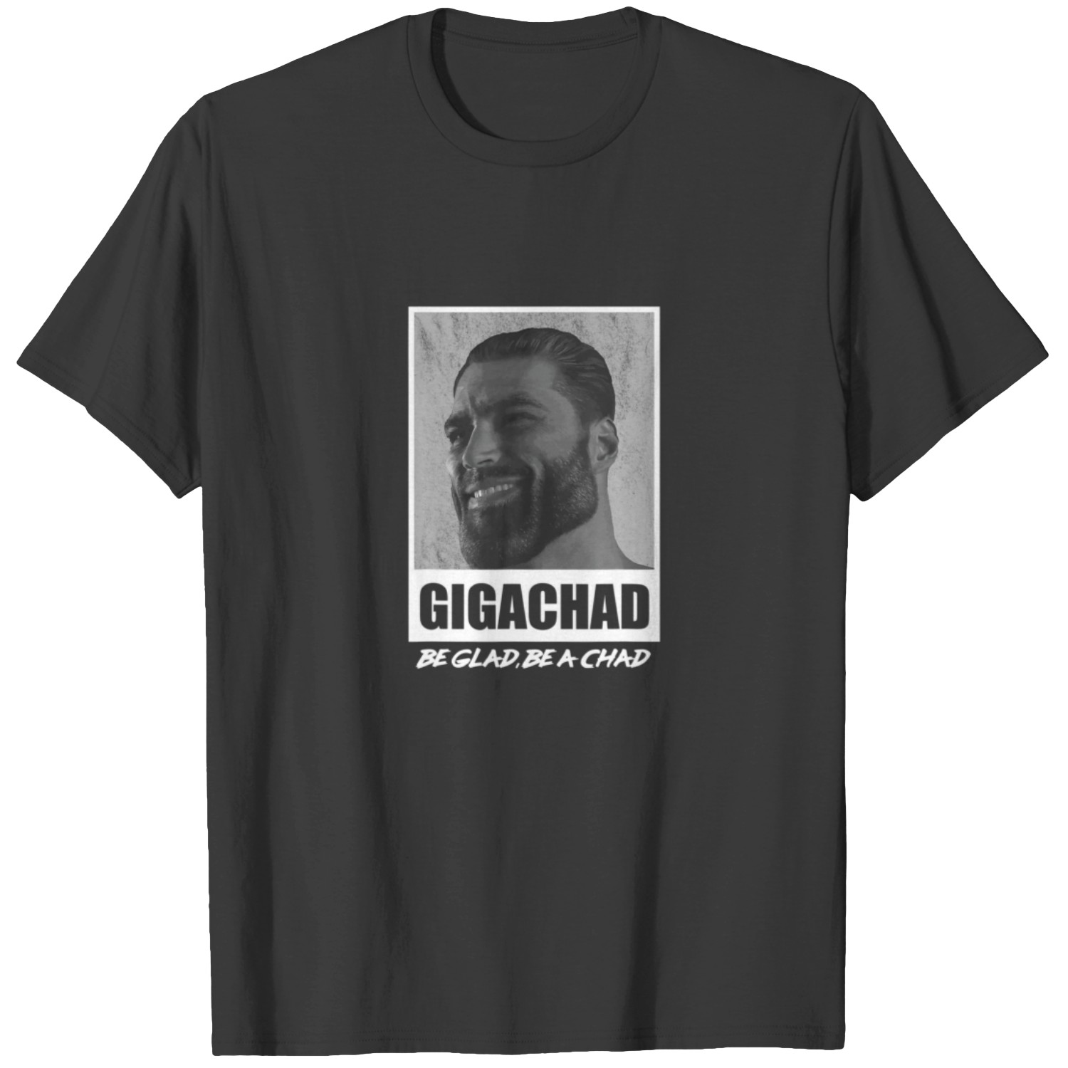Average Sigma Male Gigachad Meme T-shirt