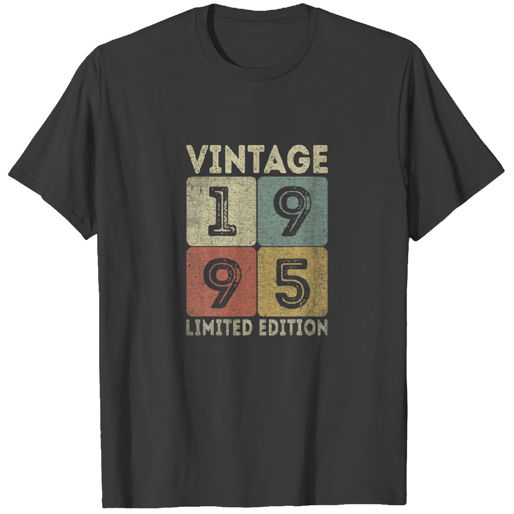 Vintage 1995 Limited Edition Outfit Retro 27Th Bir T-shirt