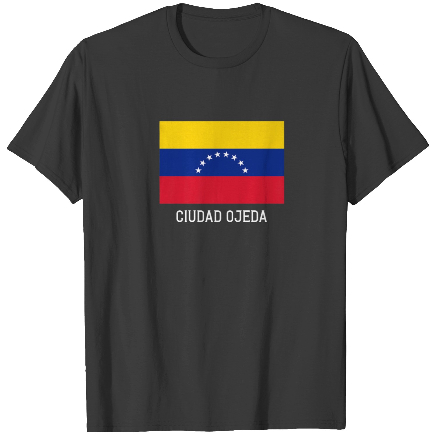 Ciudad Ojeda Venezuela Flag Emblem Escudo Bandera T-shirt