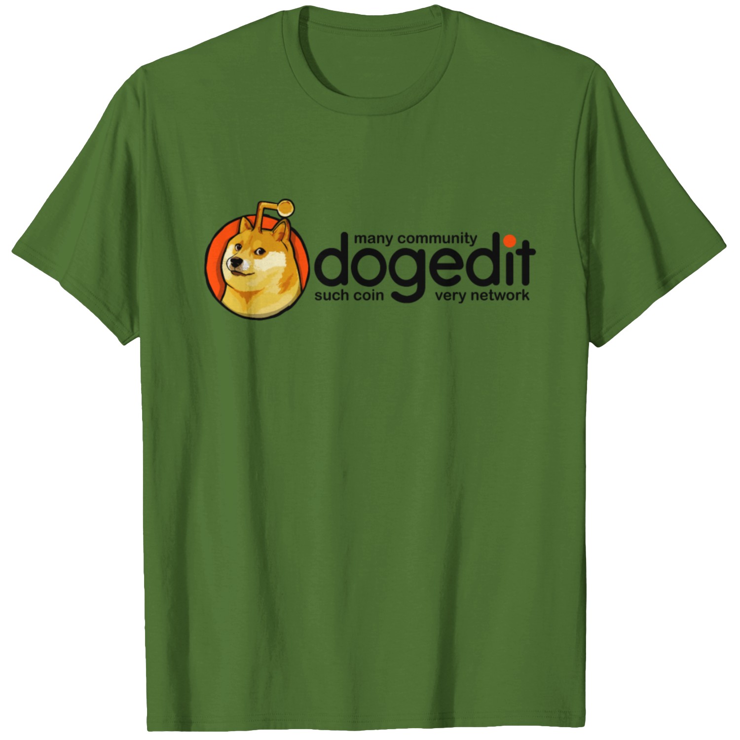 Doge Meme Dogecoin Dogedit Reddit T-shirt