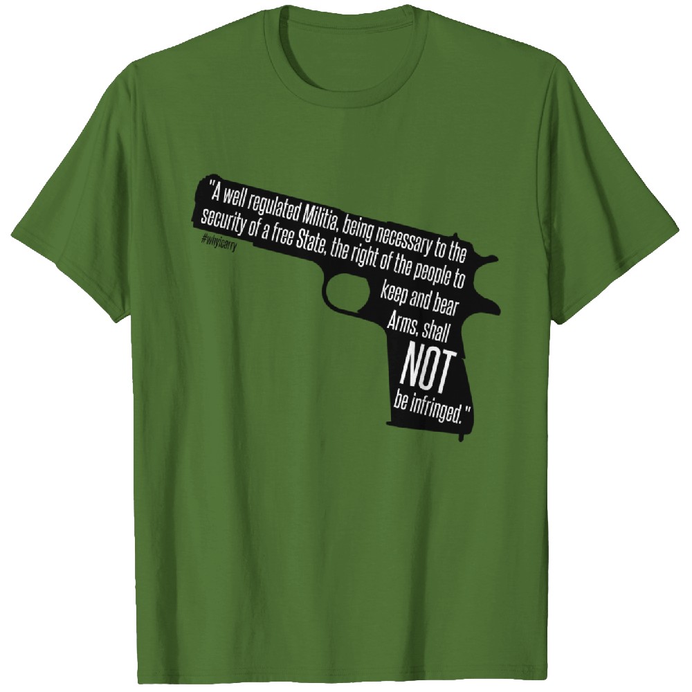 Know Your Rights - Second Amendment T-shirt