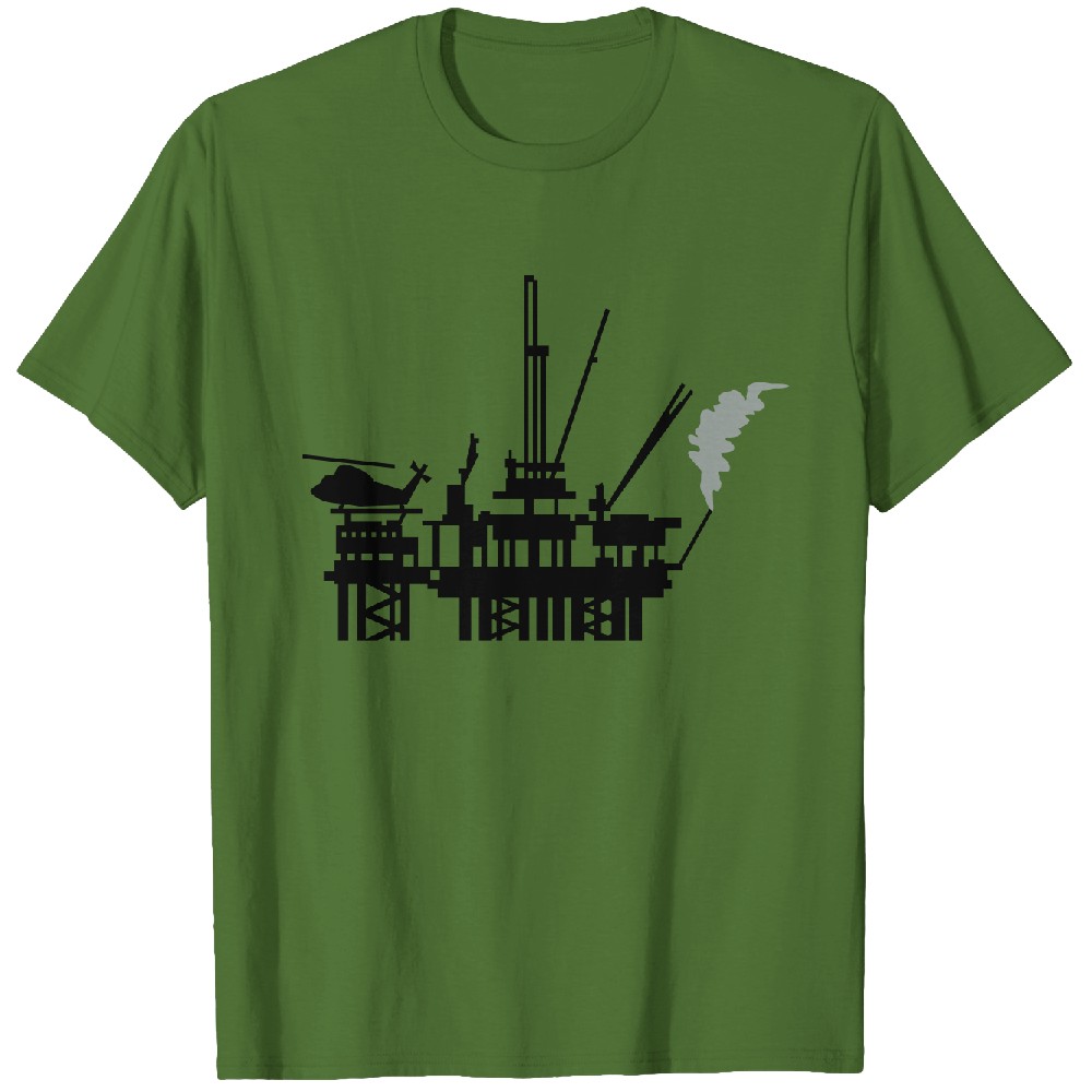 Offshore Oil Rig (2c) T-shirt