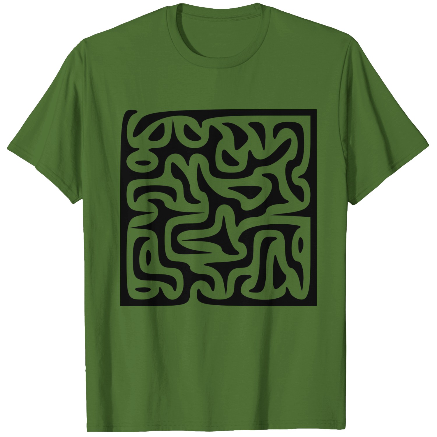 Multicursal Maze Puzzle T-shirt