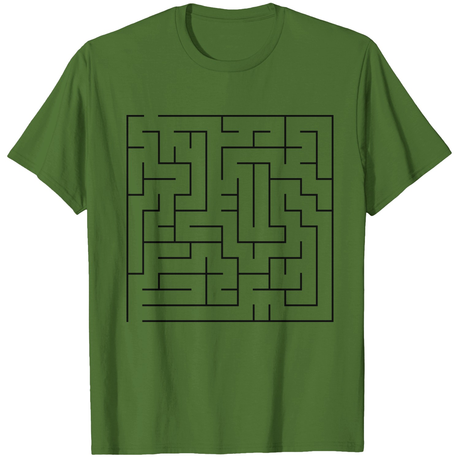 Simple Maze Puzzle T-shirt