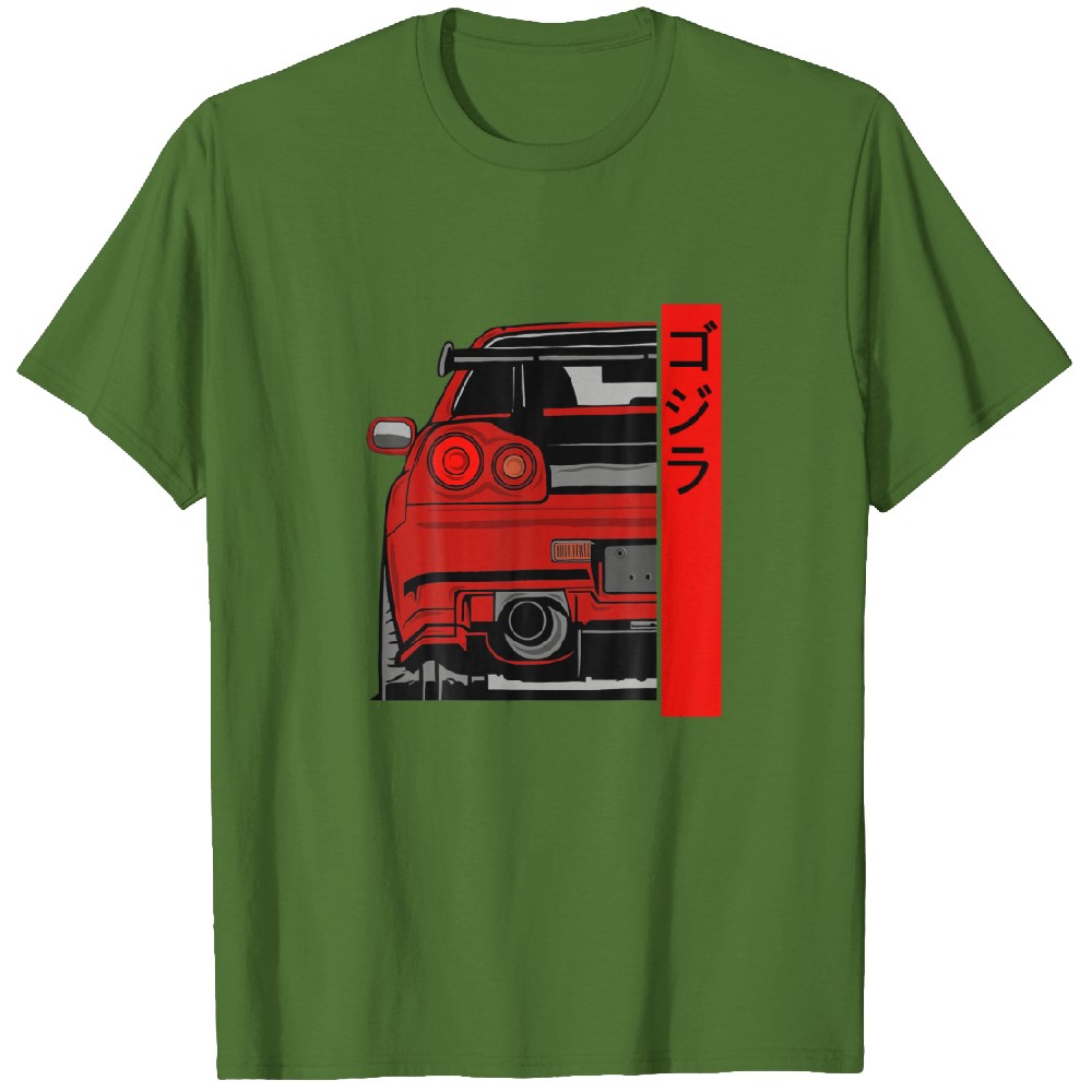 JDM Legend Retro Gaming Racecar Tuning Car T-shirt