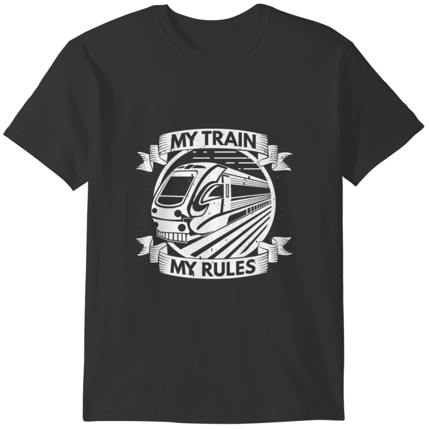 Chef De Train Mon Train Mes Règles T-shirt T-shirt