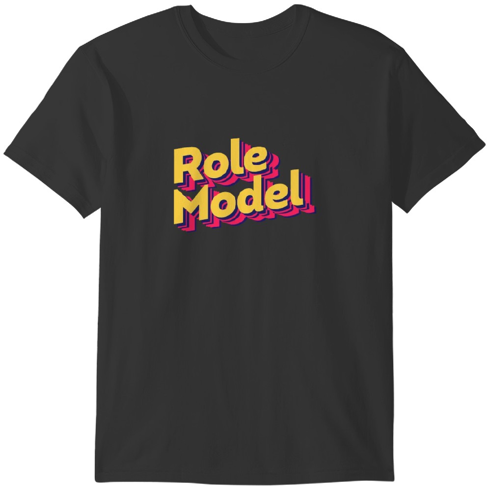 Modèle De Rôle T-shirt