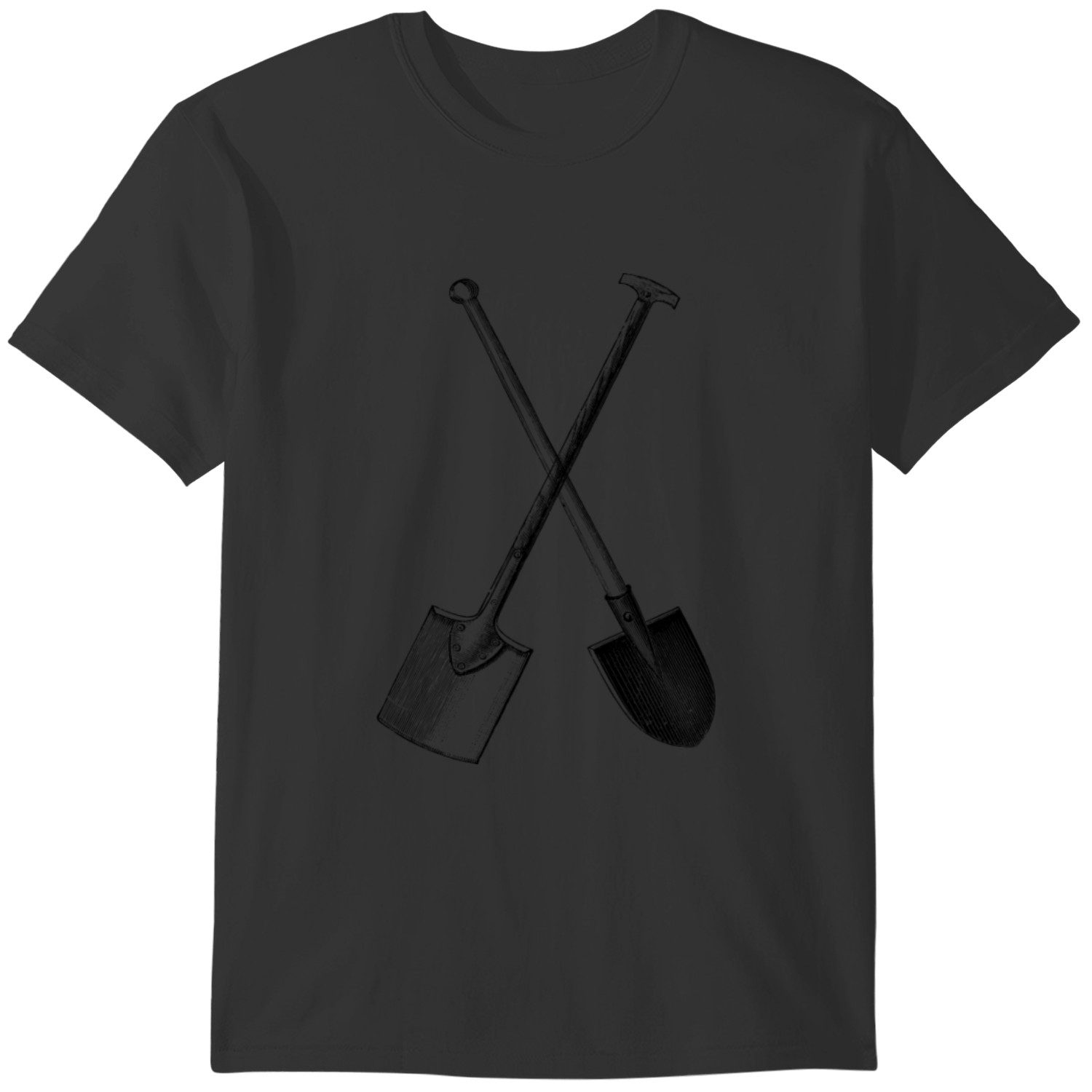 Pelle à Bêche Vintage Croisée T-shirt