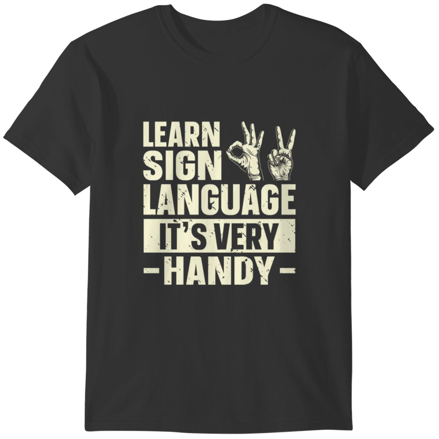 Apprendre La Langue Des Signes Des Signes Sourds T-shirt Katya ...