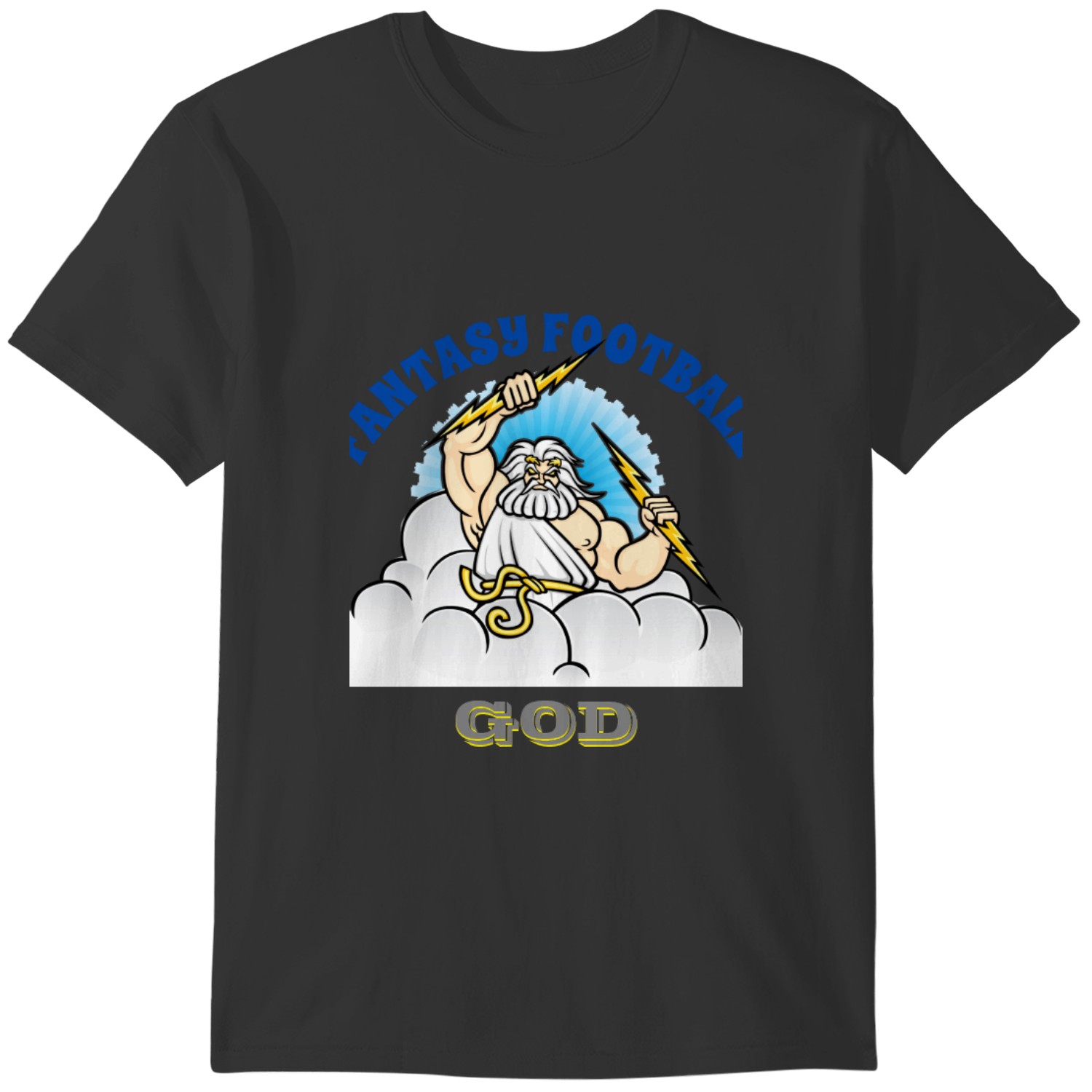 Fantasy Football GOD T Shirts Lucas Bellettによるデザイン・販売する。