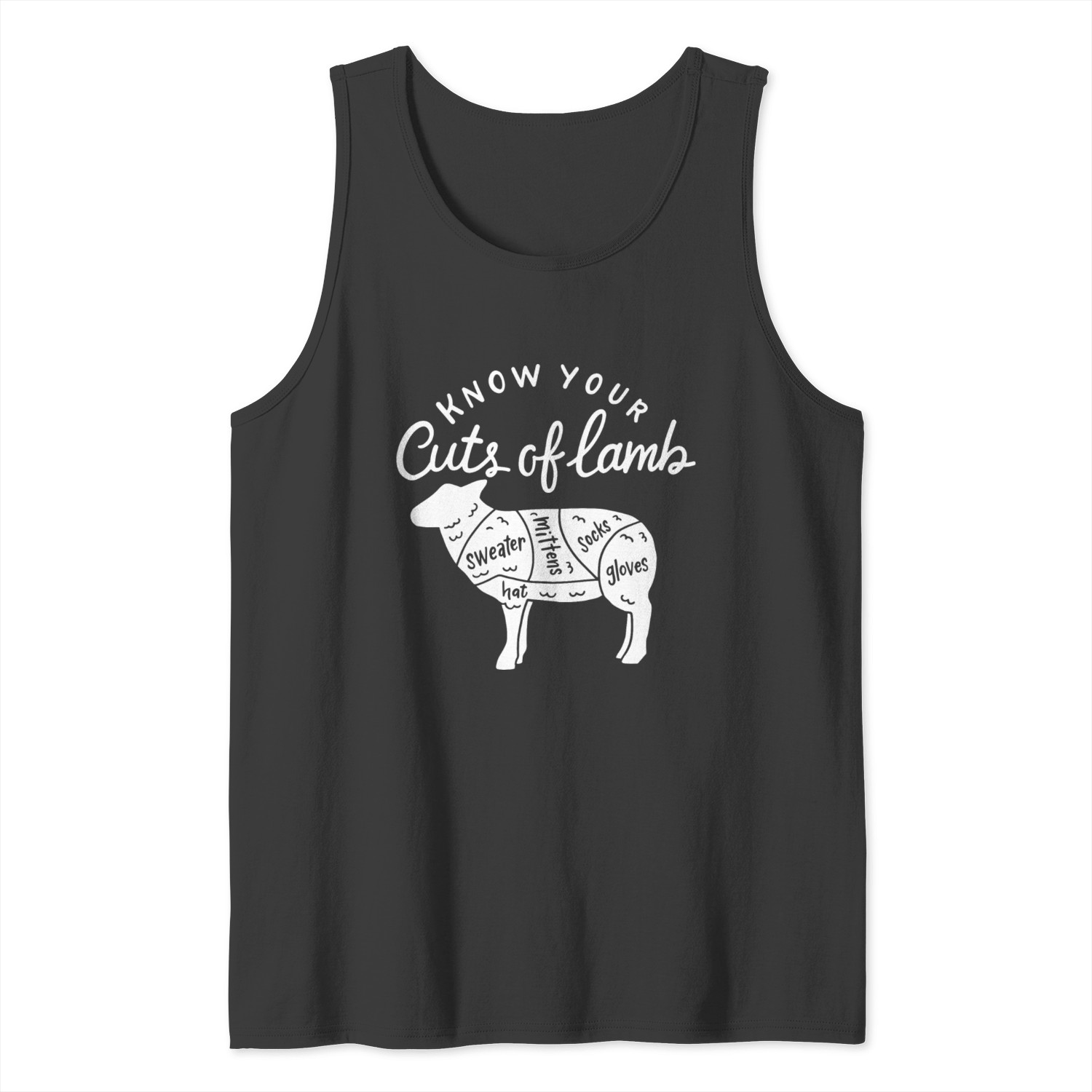 Know Your Cuts Of Lamb Tank Top