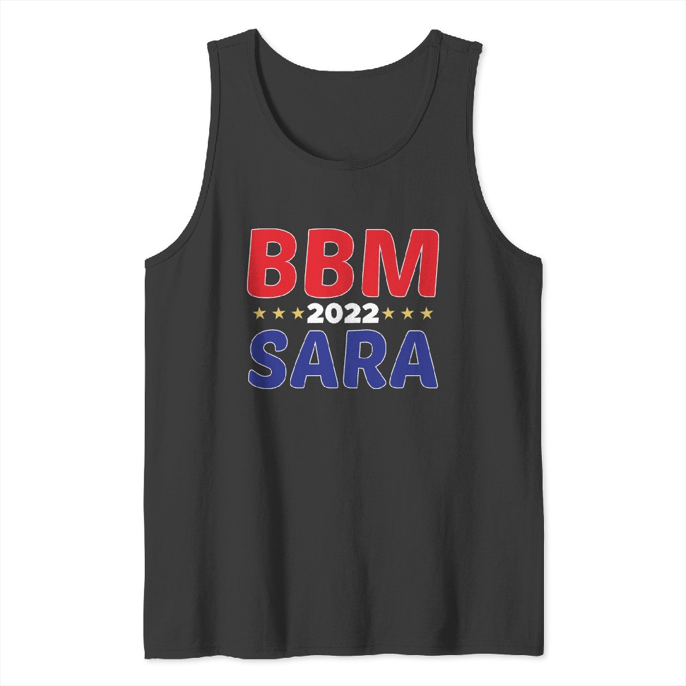 Red BBM 2022 -Philippine Flag Filipino Pinoy Merch Tank Top