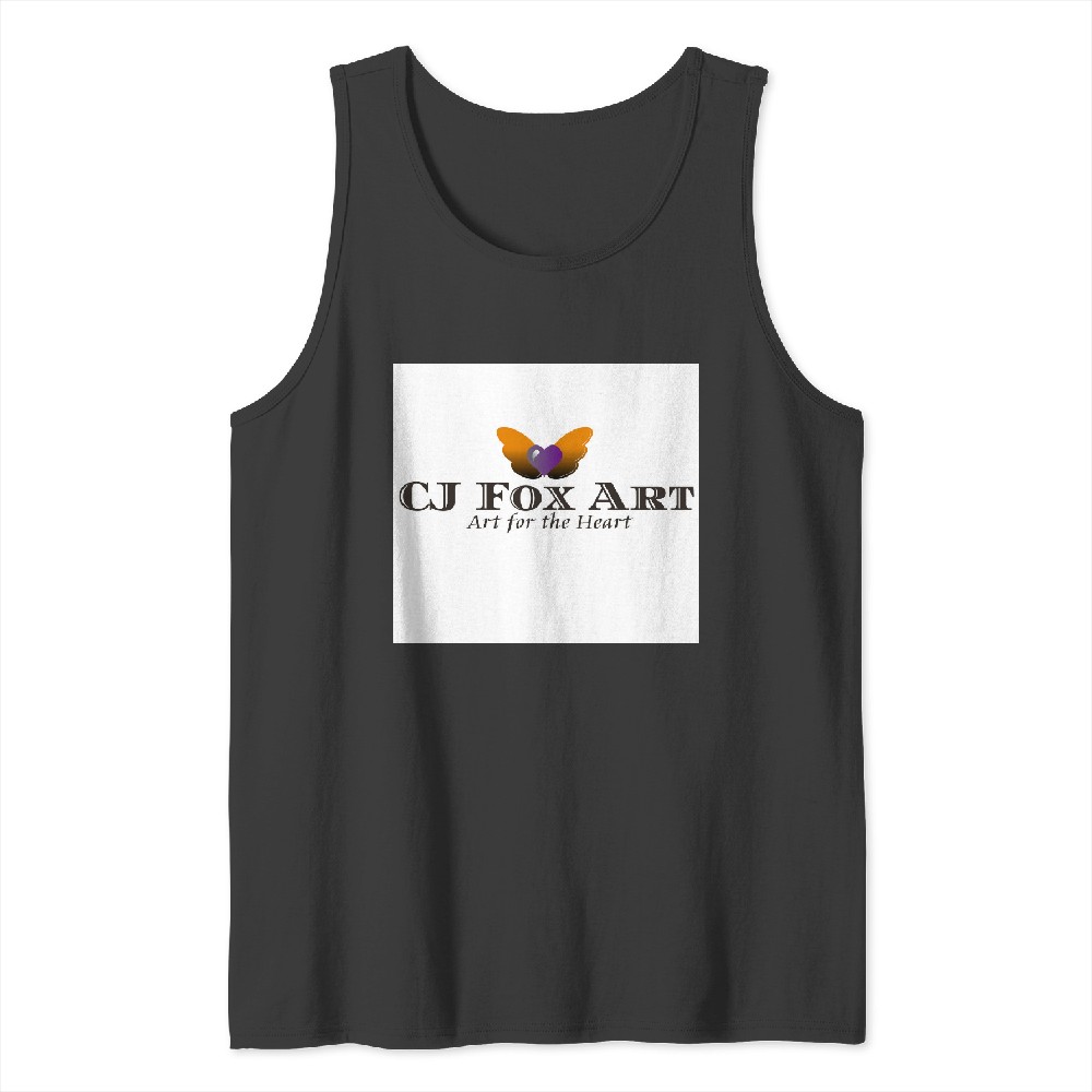 CJ Fox Art Branded Sweat Tank Top