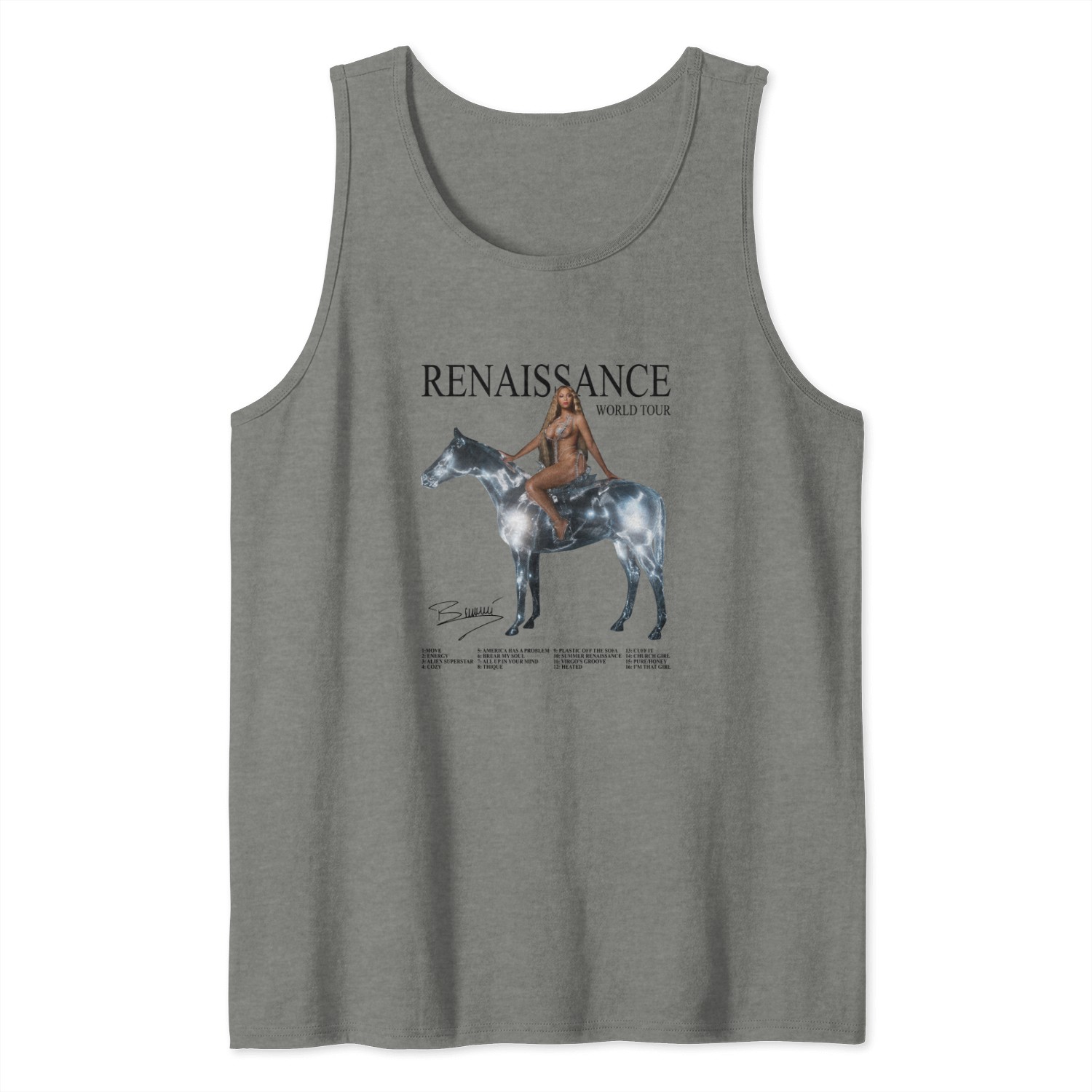 Beyoncé Renaissance World Tour Tank Tops 2023 Concert Designed & Sold ...